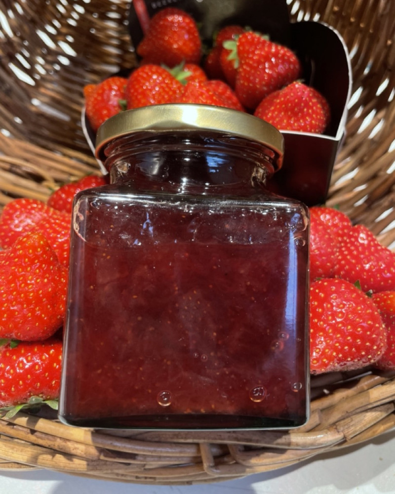 CONFITURE DE FRAISE MAISON | MAISON PEINTE